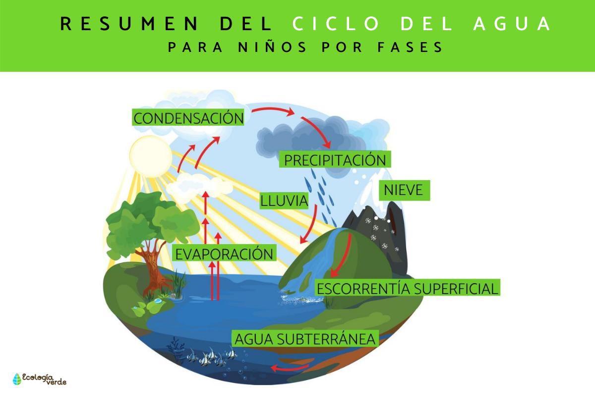 El Ciclo Del Agua Para Nios Blog Del Agua